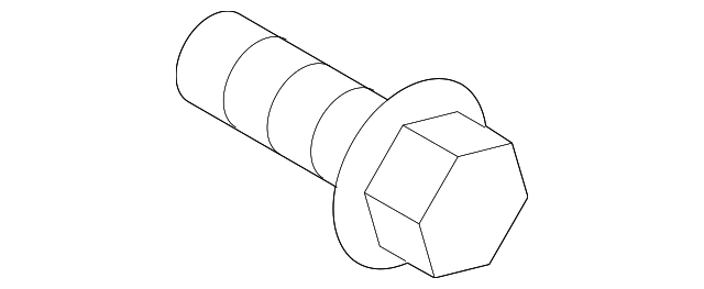 2011-2020 Infiniti Bumper Cover Bolt 63849-5V00A | Infiniti of South Bay