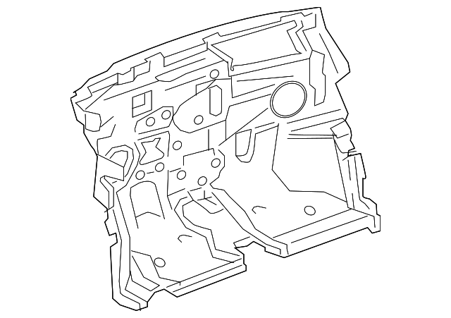 2017-2021 Chevrolet Bolt EV Dash Panel Inner Insulator 42604026 GM ...