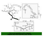 2015-2018 Porsche Macan Vent Tube 95B-121-447-E | Gaudin Porsche Parts