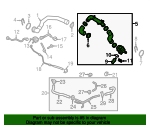 2015-2018 Porsche Macan Lower Hose 95B-121-109-E | Sunset Porsche Parts