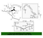 2015-2018 Porsche Macan Reservoir Hose 95B-122-447-D | OEM Parts Online