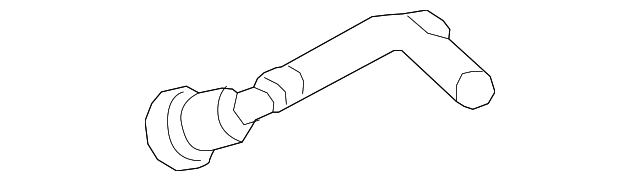 2015-2018 Porsche Macan Reservoir Hose 95B-122-447-D | OEM Parts Online