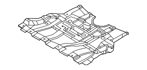 2021-2023 Nissan Rogue Splash Shield 75892-6RR0A | Nissan Parts Plus
