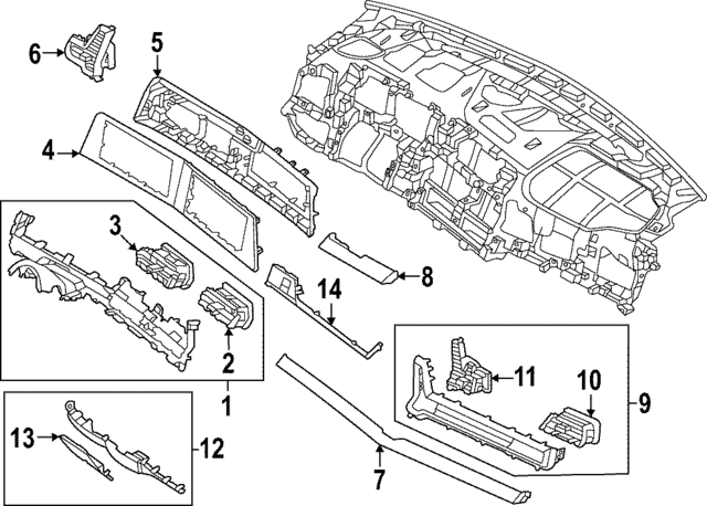 84745-DW000 - Trim Plate 2023-2024 Kia Sportage | Kia.Parts Store