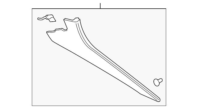 Porsche OEM Lower Side Panel Part# 991-553-132-01-7J0 | OEM Vehicle Parts