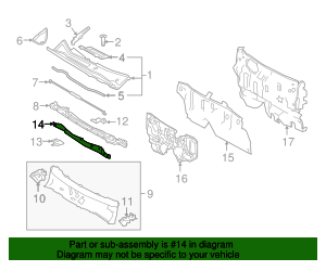 2015-2021 Lexus Insulator 55787-78010 | OEM Parts Online