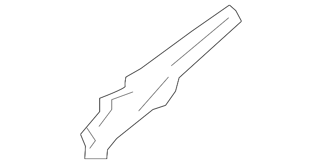 2015-2018 Lexus Side Seal 53867-78011 | Retail Performance Auto Parts