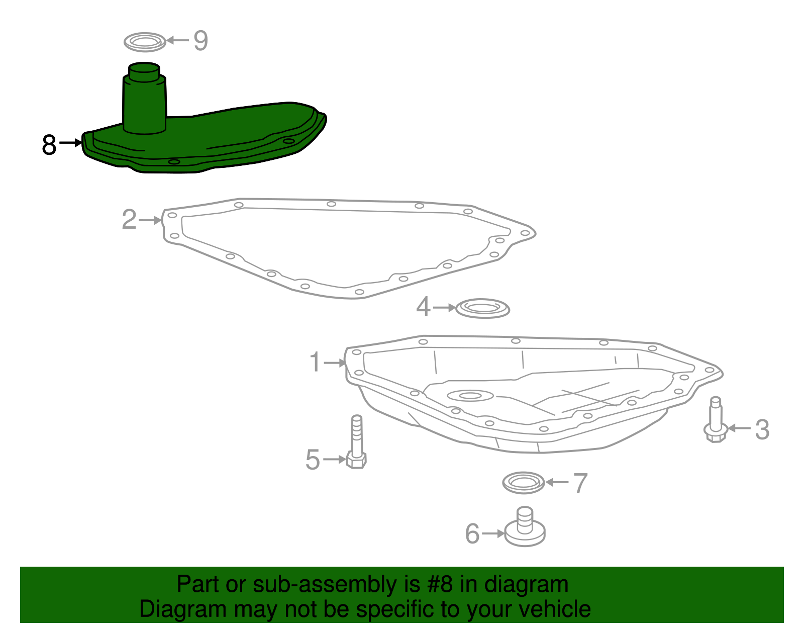 2016-2022 Chevrolet Spark Automatic Transmission Fluid Filter 25198769 ...