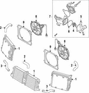 Radiator & Cooling | Audi USA Parts