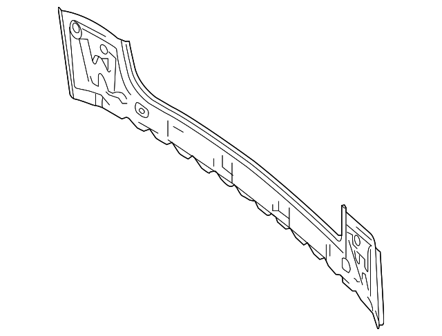 2013-2019 Mercedes-Benz Rear Body Panel 166-640-01-00 | MB OEM Parts