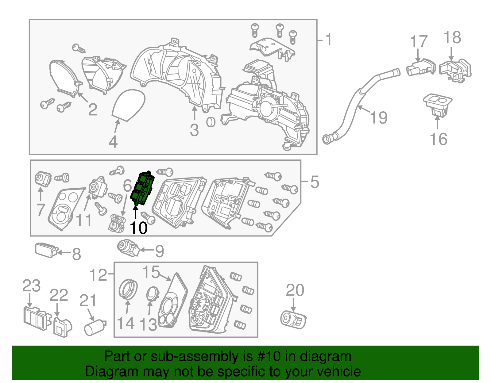 35721-SZT-G01 - Switch 2011-2016 Honda CR-Z | Honda Parts Online