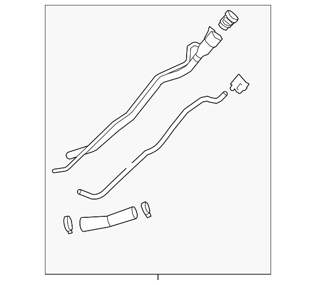 (Replaces 84905629) Fuel Tank Filler Pipe 87866273 GM | GMPartsDirect.com