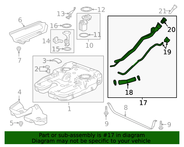 Fuel Tank Filler Pipe 87866273 | Shaheen Parts Warehouse