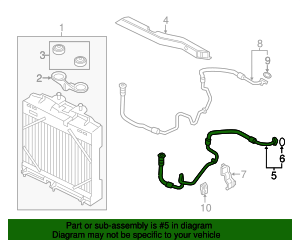 17-22-7-636-940 - Inlet Pipe - 2011-2019 BMW | BMW OEM Parts Store