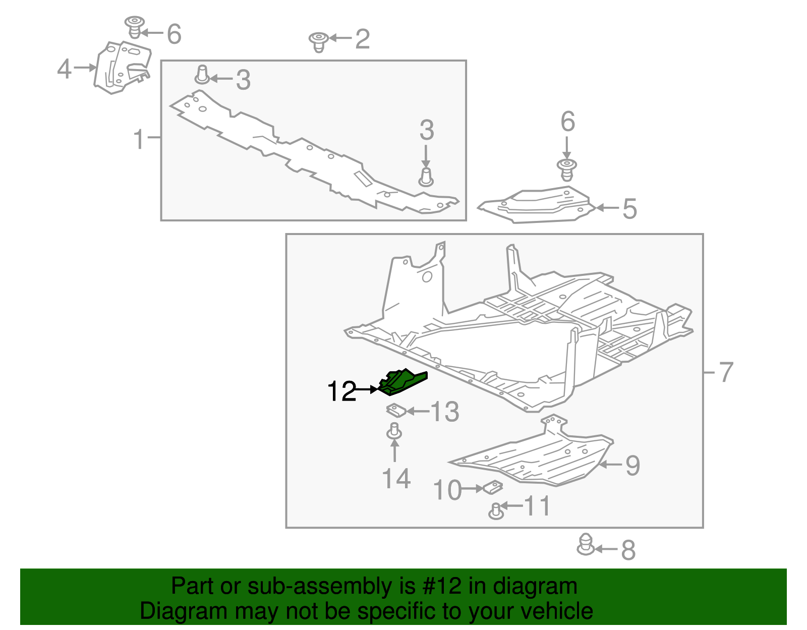 74119-TVA-A00 - Access Cover 2018-2022 Honda Accord | Honda Parts Online