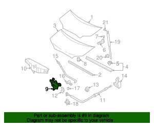 2001-2006 Hyundai Santa Fe Latch Assembly 81130-26000 | OEM Parts Online