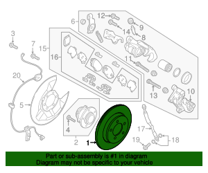 2014-2019 Mazda 6 Rotor GHT2-26-251 | TascaParts.com