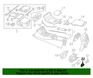 000-820-57-05 - 12 Volt Accessory Power Outlet 2017-2023 Mercedes-Benz ...