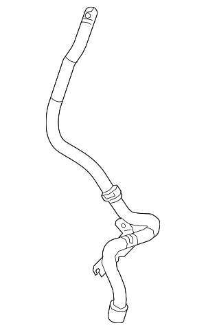 2016 Chevrolet Volt Drive Motor Control Module Radiator Outlet Hose ...