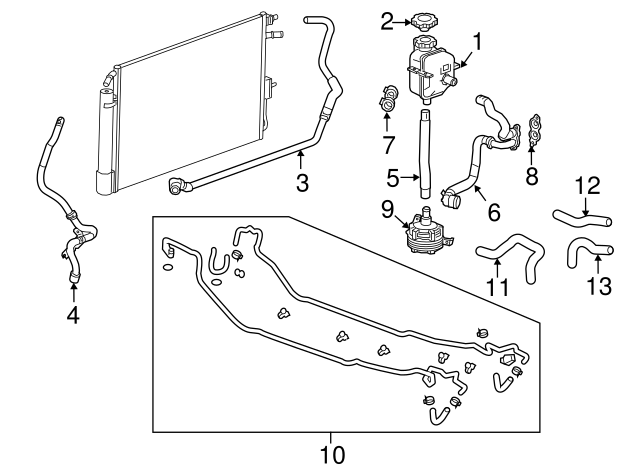 2016-2019 Chevrolet Volt Drive Motor Power Inverter Module Cooling ...