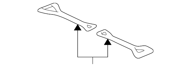 1997-2013 GM Number 1 Floor Panel Cross Bar 15908444 | QuirkParts