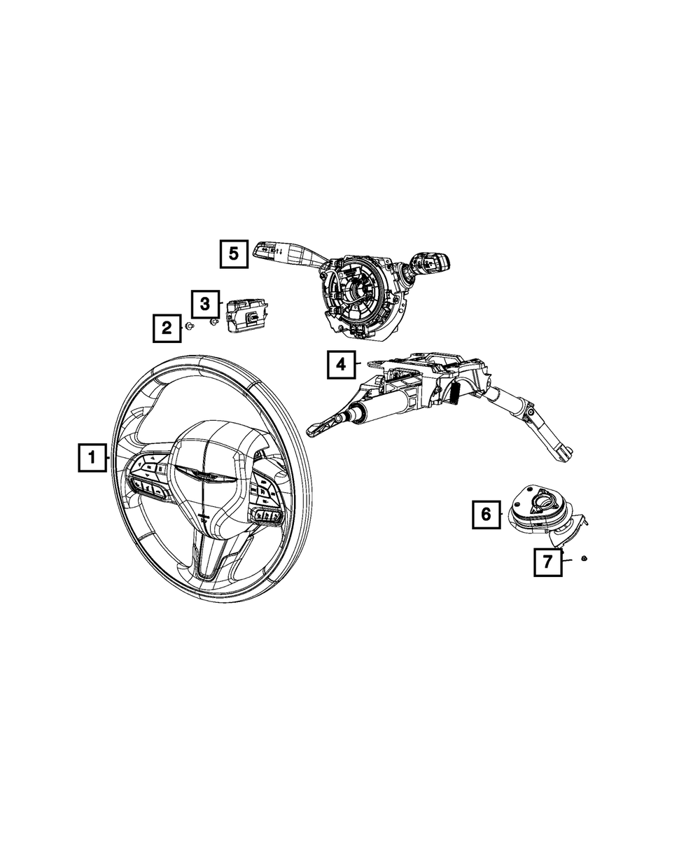 2015-2025 Mopar Hex Nut And Washer 6510416AA | Mopar eStore