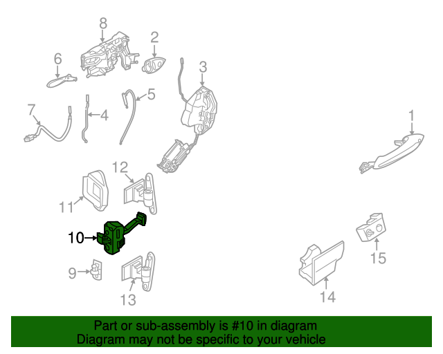 Genuine BMW 51-21-7-198-947 | Check Strap | FREE Shipping on Most ...