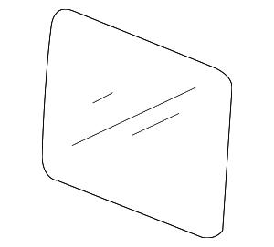 2018-2021 Jeep Wrangler Side Glass 68291712AC | TascaParts.com