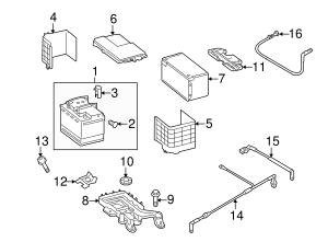 1995-2014 Volkswagen Battery 000-915-089-E-DSP | VW Direct Parts