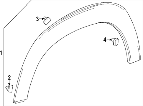 Exterior Trim - Fender for 2024 Buick Encore GX | Flow Automotive Center