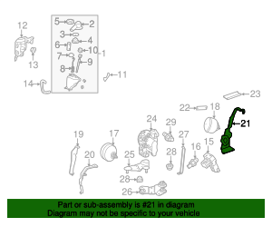 2007-2012 Mercedes-Benz Air Cell Bracket 230-328-07-40 | MB OEM Parts