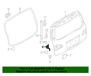 90528-1LA0A - Bumper Bracket 2017-2024 Nissan Armada | Nissan Parts ...