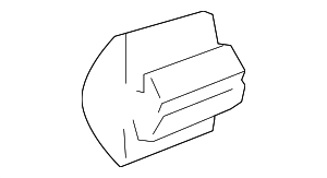 1997-2006 GM Bumper, Front S/D Wdo Stop 13157543 | GMPartsDirect.com