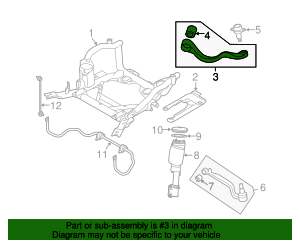 Genuine OEM Upper Control Arm Part# LR018344 Fits 2003-2012 Land Rover ...