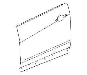2017-2020 GMC Acadia Outer Panel - Driver's Side (LH) 23290591 ...