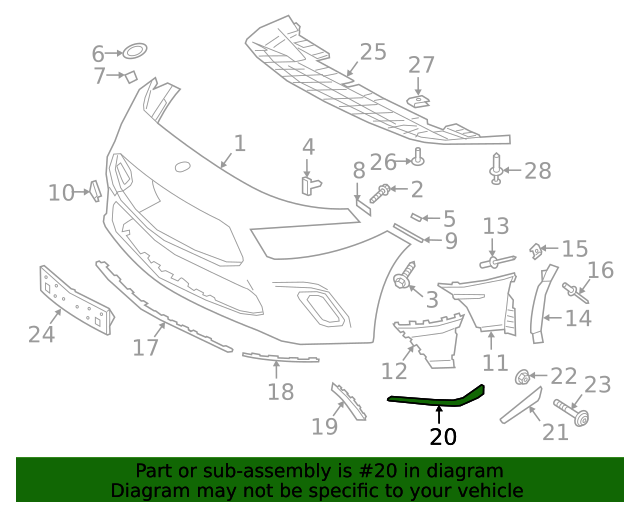 177-885-46-04 - Spoiler 2020-2022 Mercedes-Benz A 35 AMG ...