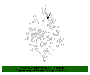 Genuine OEM Ford Part - Bearing F2DZ-3E700-A | Genuine OEM Ford Parts ...