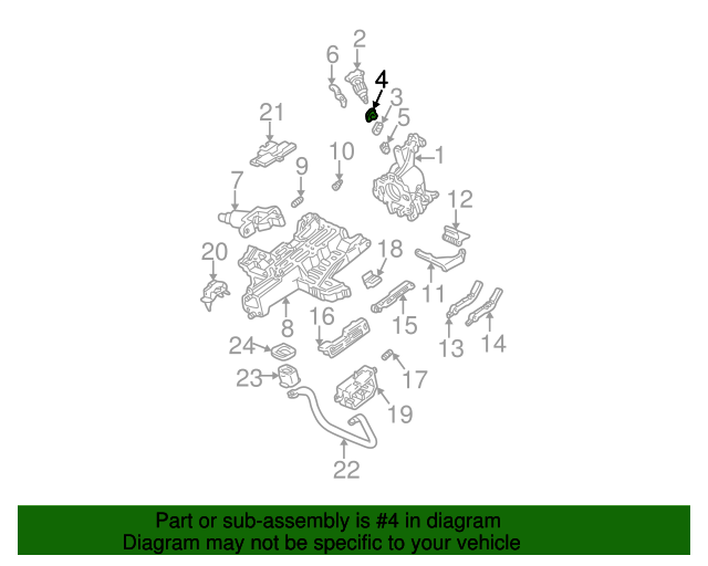 1989-2021 Ford Ignition Cylinder Retainer F2DZ-3C610-A | Online Ford ...