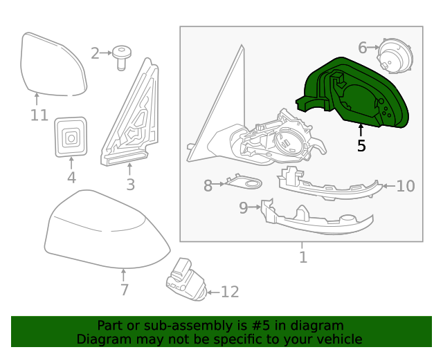 51167468260 - 2019-2022 BMW Frame (51-16-7-468-260) | BMW of South ...
