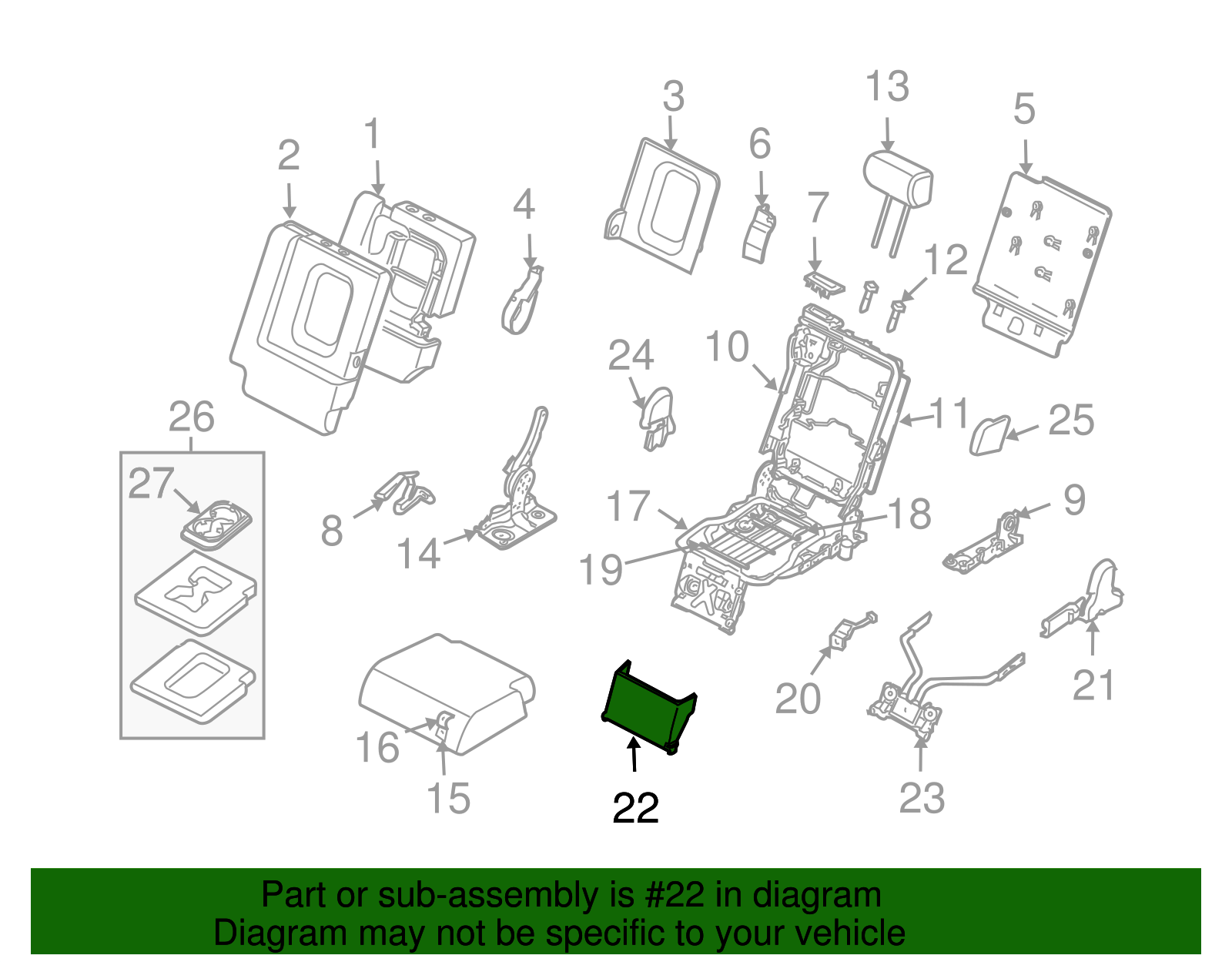 2004-2007 Nissan Lower Cover 88548-7S002 | Nissan Parts OEM