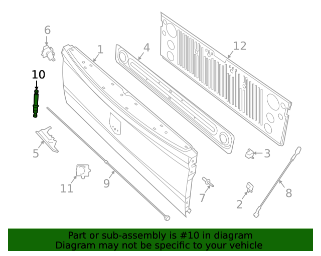 2019-2023 Ram Damper 68362518AA | TascaParts.com