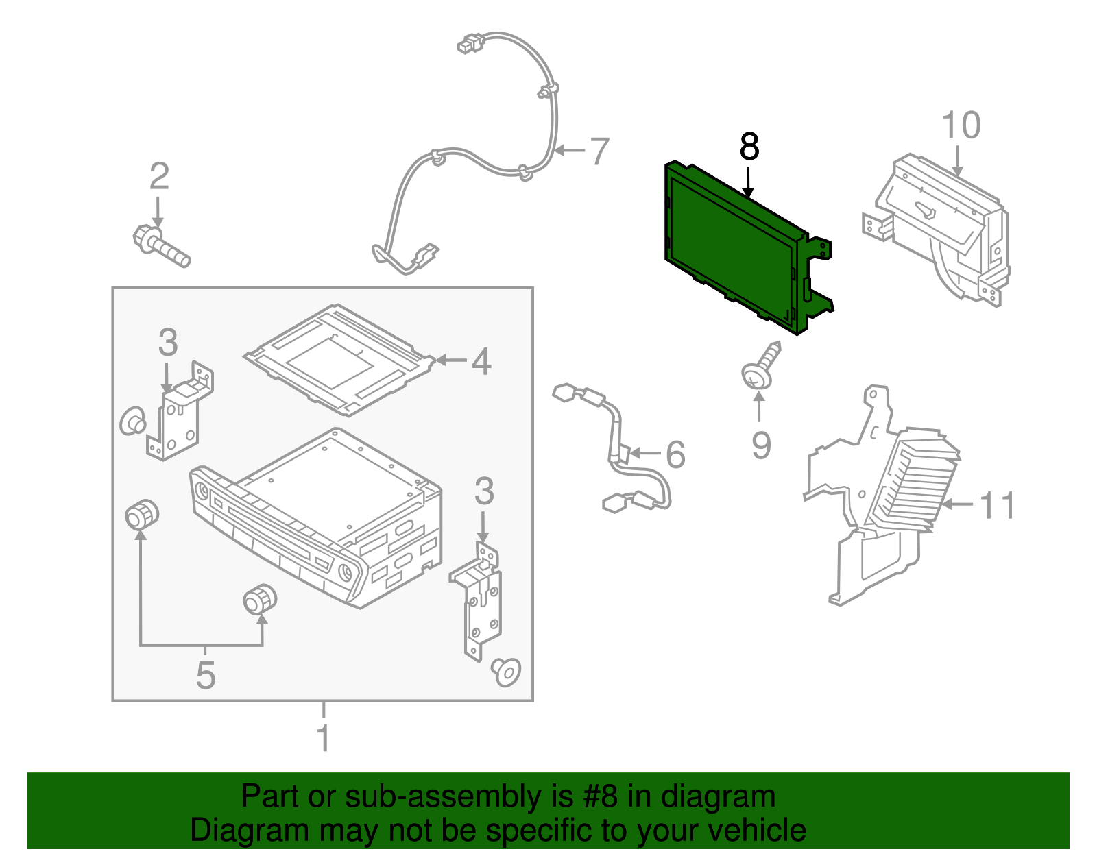96525-B1600 - High-Quality GPS Navigation System for 2020 Genesis G80 ...