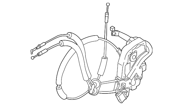 2009-2014 Nissan Murano Lock Actuator 80501-1AA0A | Nissan OEM Parts Online
