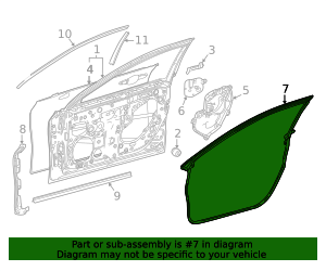2021-2023 Toyota Mirai Door Weather-Strip 67862-62020 | OEM Parts Online