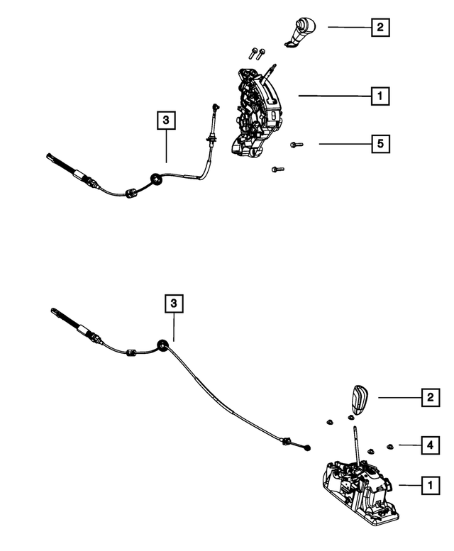 1GJ35BD5AJ - Transmission Shifter 2008-2010 Mopar | Mopar Wholesale Parts