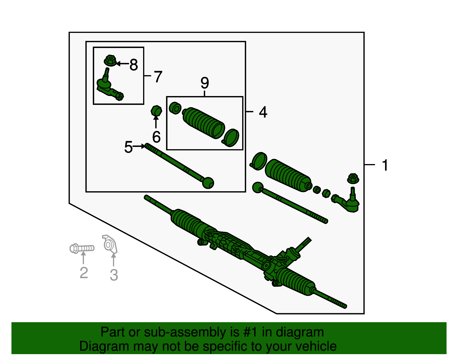 Genuine OEM Gear Assembly Part# LR031744 Fits 2006-2013 Land Rover ...