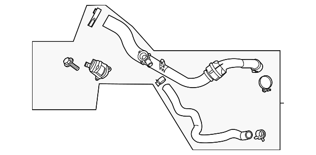 M1MZ-6F072-A 2022-2024 Ford Rear Duct | Fairway Ford Parts