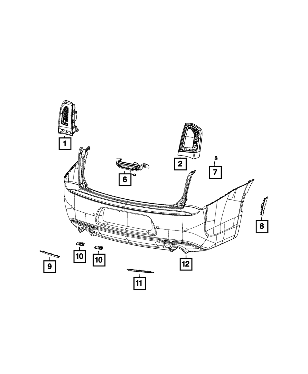 2015-2025 Mopar Led Lamp 68582284AA | My Mopar Parts