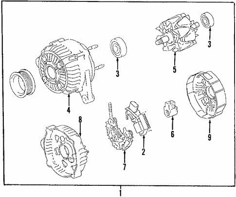 Alternator for 2000 Lexus RX300 | Lexus OE Parts