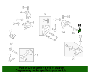 21880-2T000 - Trans Mount Shield 2011-2016 Kia Optima | Kia.Parts Store